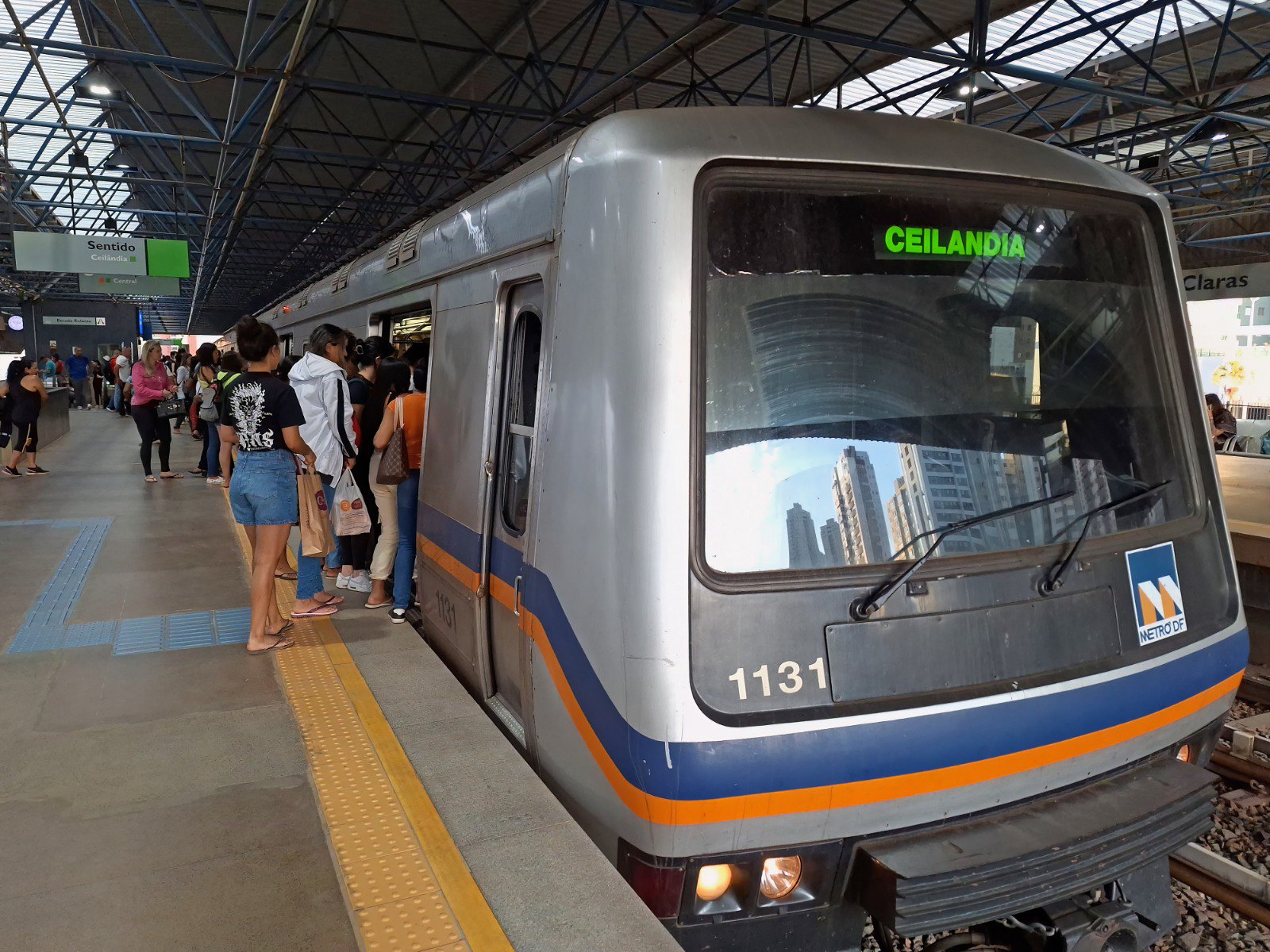 Metrô-DF testa tecnologia inédita de acesso por biometria da palma da ...
